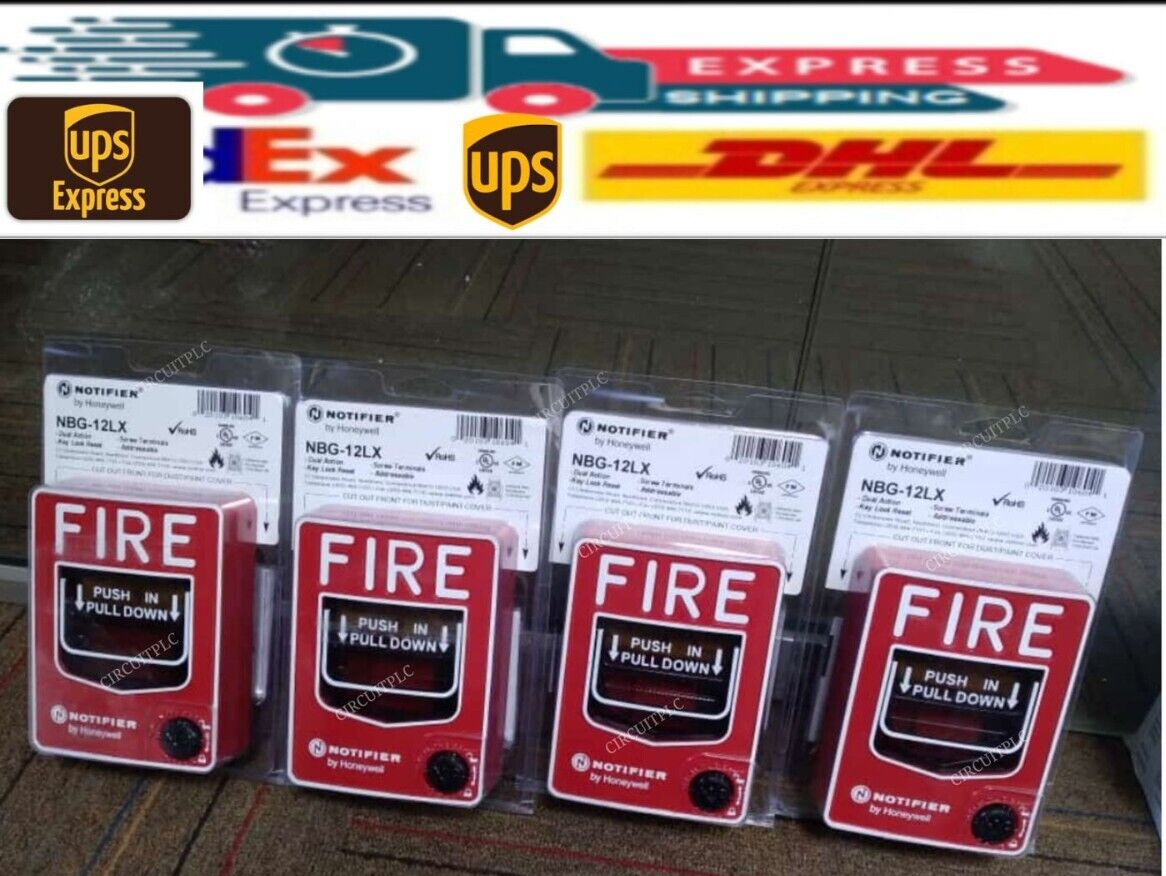 Kitchen Alarm Pull Box Notifier MPS 950B Single Stage Pull Station