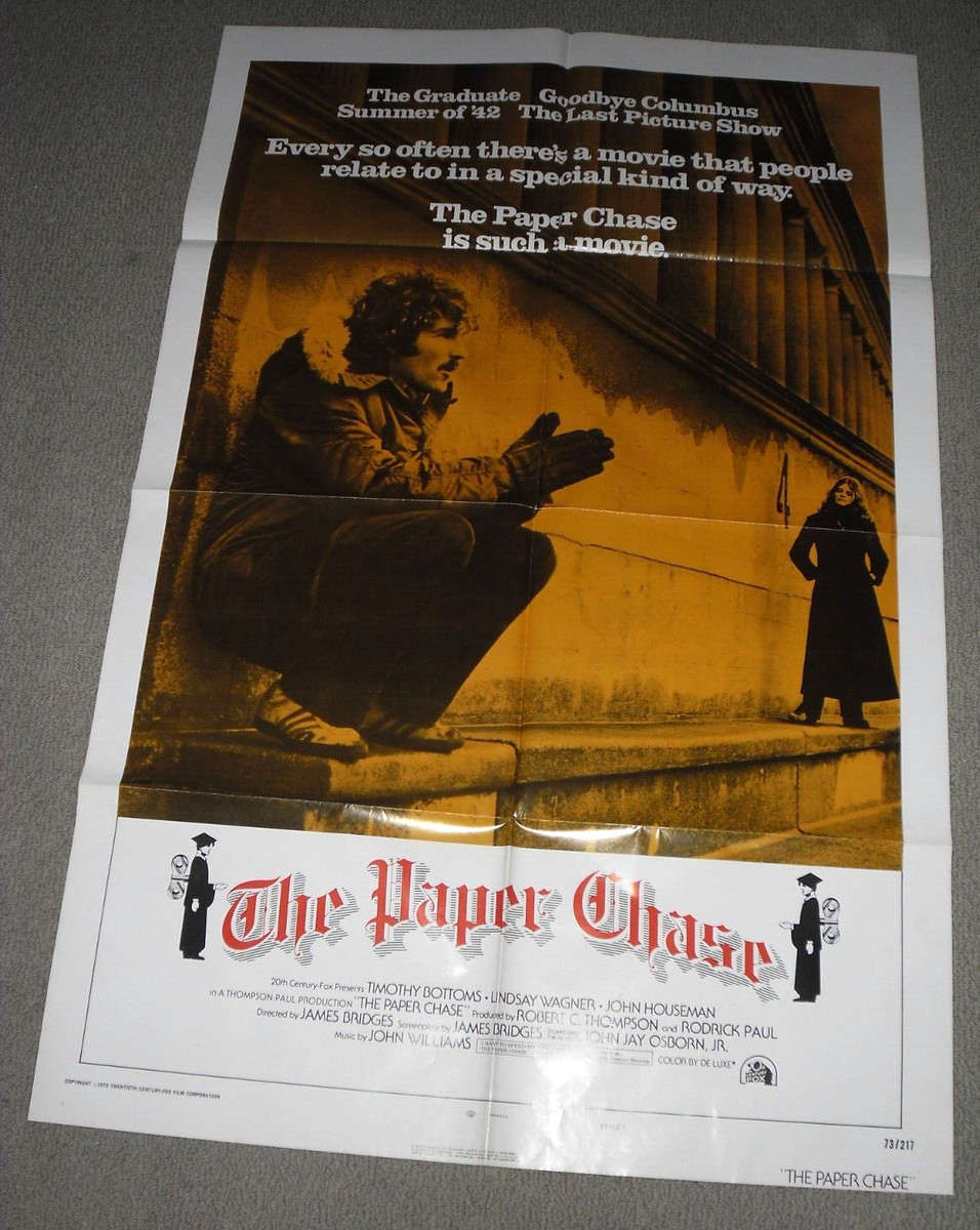 The Paper Chase Movie Poster