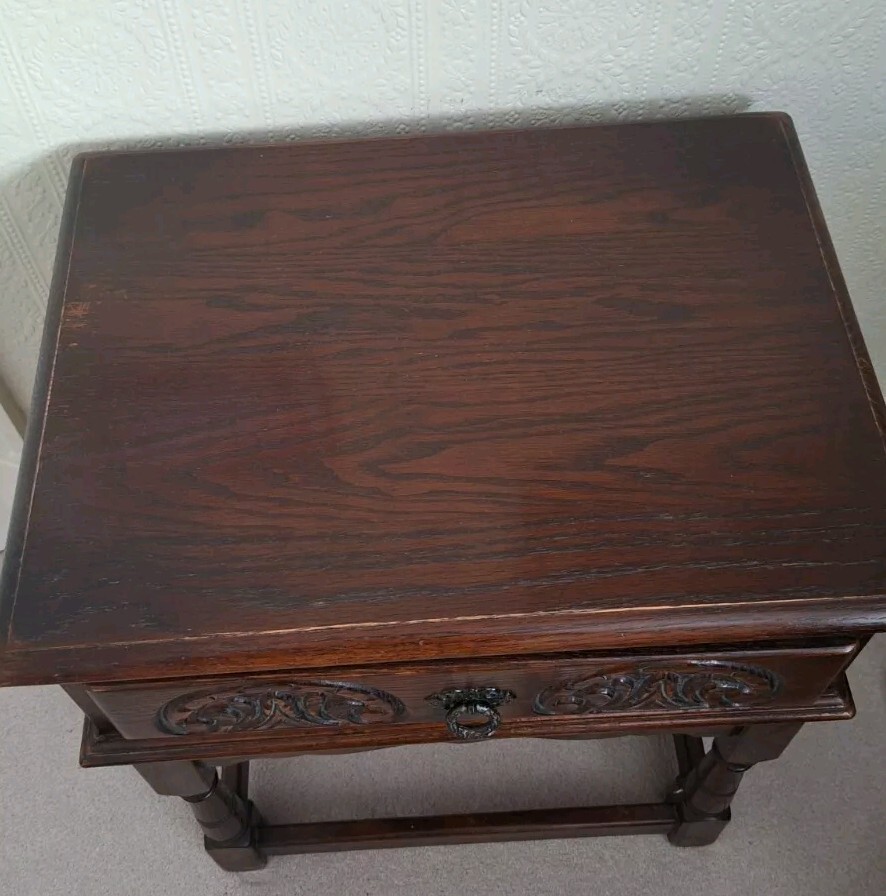 Jaycee Old Charm Oak furniture - Hall Table | eBay UK