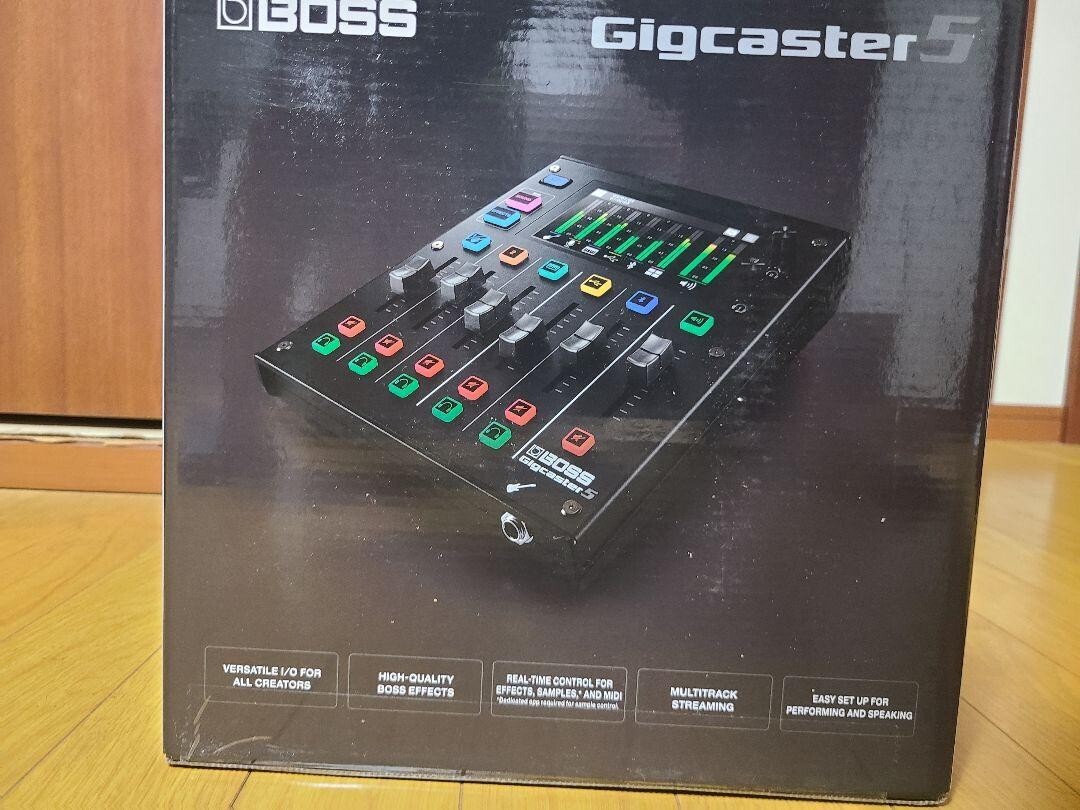 BOSS Gigcaster 5 GCS-5 Streaming Mixer & Audio Interface NEW ships from ...