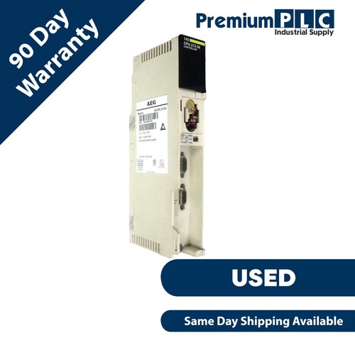 USED SCHNEIDER AEG MODICON 140 CPU 213 04 / 140CPU21304 TSX QUANTUM ...