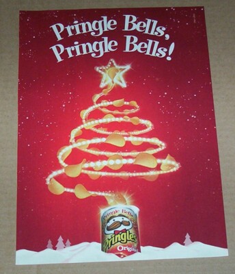 2011 print ad -Pringles chips cute PRINGLE BELLS Christmas Procter ...