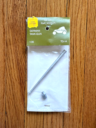 Jordi Rubio 1/35 TG-14 German WWII Tank Gun NEW OLD STOCK | eBay