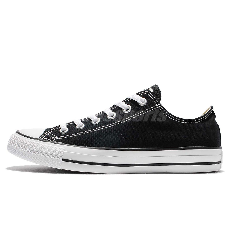 Converse Chuck Taylor All Star OX Low Black White Men Women Unisex ...