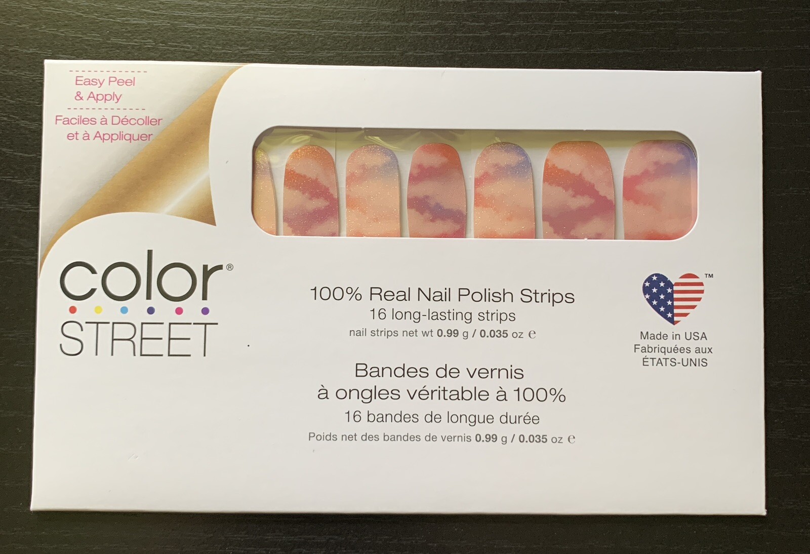 Color Street Nail Polish Strips Painted Dawn | eBay