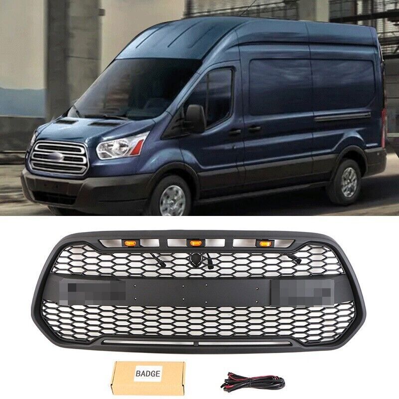 Front Bumper Center Grille Honeycomb Grill For Transit MK8 2014-2017 ...