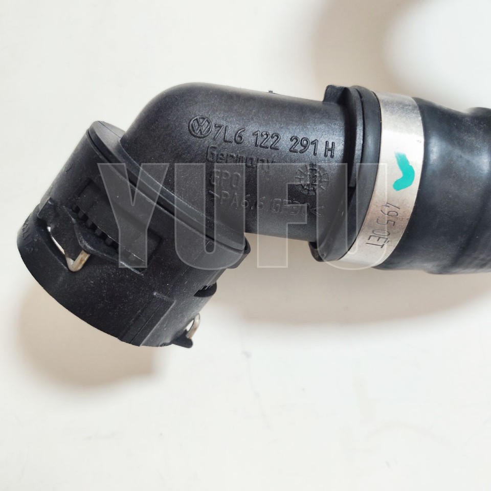 GENUINE Upper radiator coolant hose 7L8122101D for Audi Q7 3.0T 2011 ...