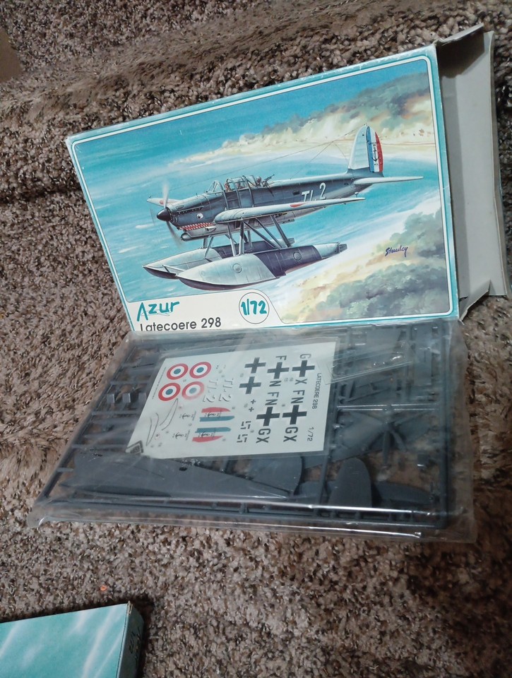 Azur Latecoer 298 & Hanriot H-232 Airplane Model Kit | eBay