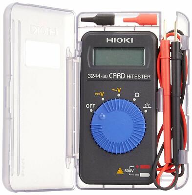 HIOKI 3244-60 POCKET DIGITAL MULTIMETER CARD TESTER | eBay