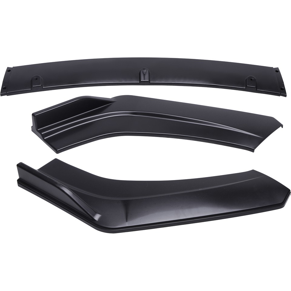 Matte Front Bumper Lip Spoiler Splitter Lower Body Kit For Ford Focus ...