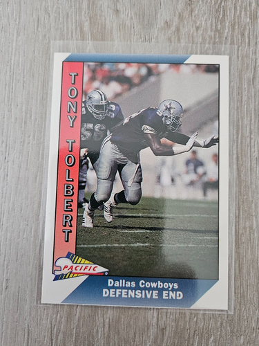 Tony Tolbert NFL card #109 Pacific Football 1991 Dallas Cowboys | eBay