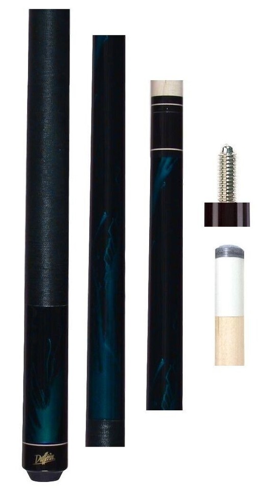 D-211 DUFFERIN POOL CUE - Blue Flame - Pro Taper - Adjustable from 18 ...