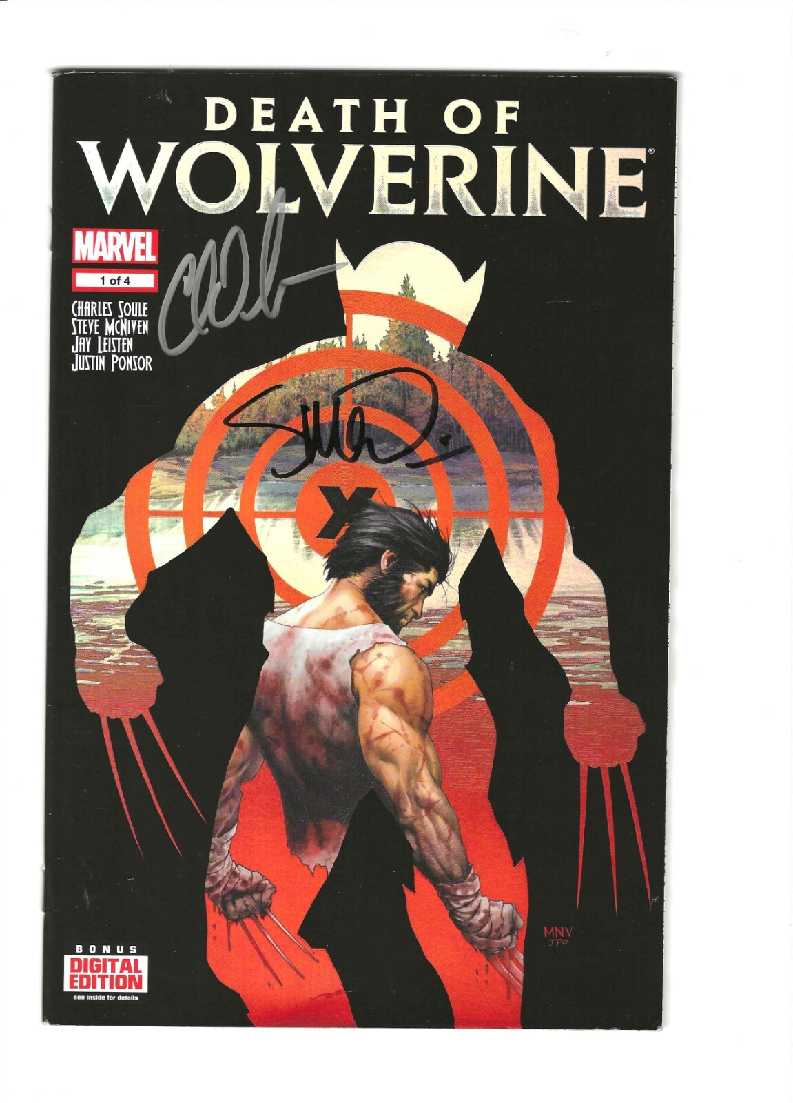 Death Of Wolverine #1-#4 SET 2014 Signed CHARLES SOULE DAVID MCNIVEN NM ...