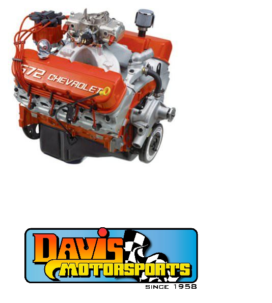 Chevrolet Performance ZZ 572 Crate Engine 621 HP Big Block Chevy ...