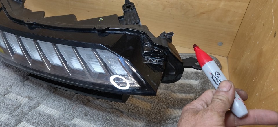 2025-2026 INFINITY QX80 RIGHT UPPER COMPLETED HEADLIGHT N15012 | eBay