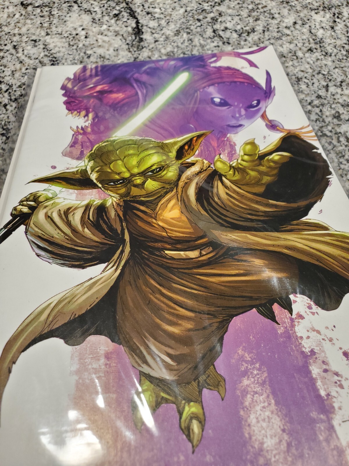 Star Wars Comic Book Virgin Cover Yoda #1 Tyler Kirkham Whatnot ...