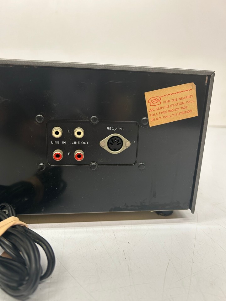 Vtg JVC Model CD-1920 Stereo Cassette Deck Player Recorder As Is | eBay