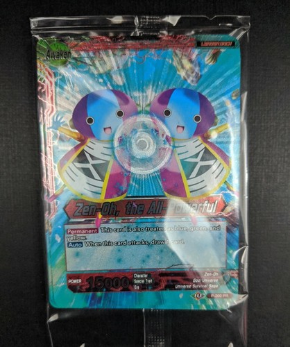 Dragon Ball Super TCG Zen-Oh/Zen-Oh The All-Powerful Foil Leader SEALED ...