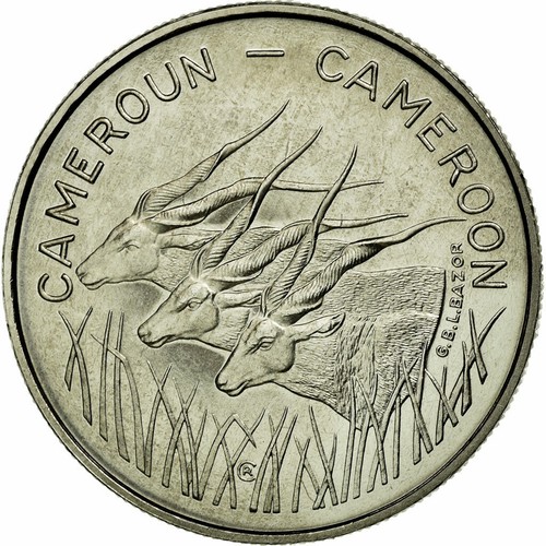 [#71916] Coin, Cameroon, 100 Francs, 1972, Paris, MS(63), Nickel | eBay