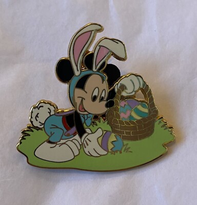 Holiday Pin Collection Mickey Mouse Easter Egg Basket Disney Hunt 2007 ...