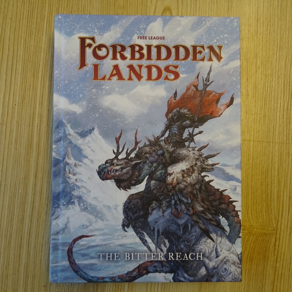 FORBIDDEN LANDS - MULTILIST - Free League - Various Hardback Books ...