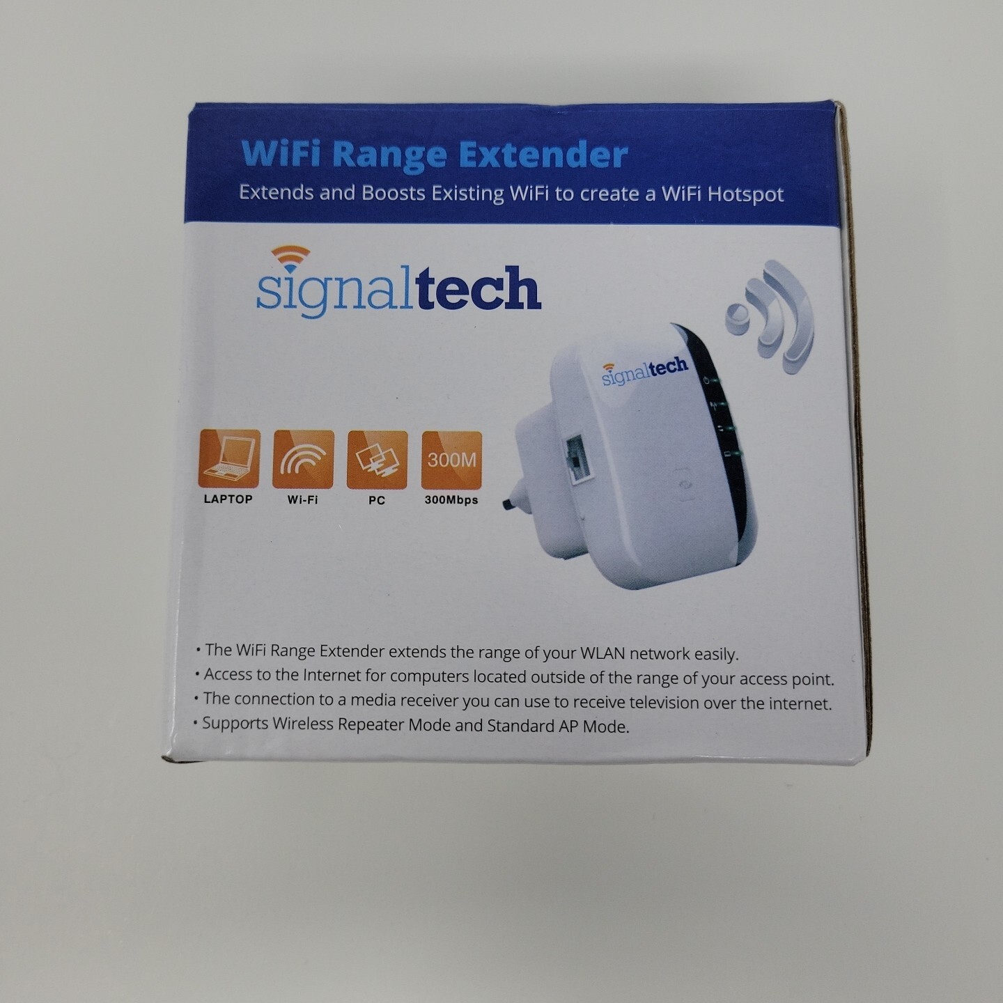 Signaltech Wifi Range Extender Internet Signal Booster Wifi Hotspot Wi ...
