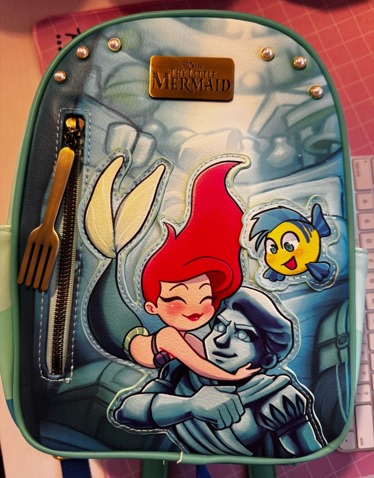 Disney The Little Mermaid Ariel & Prince Eric Statue … - Gem