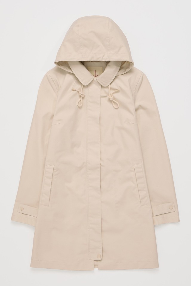 Seasalt Women's Mac - natural Cloudburst Waterproof Mac - Regular ...