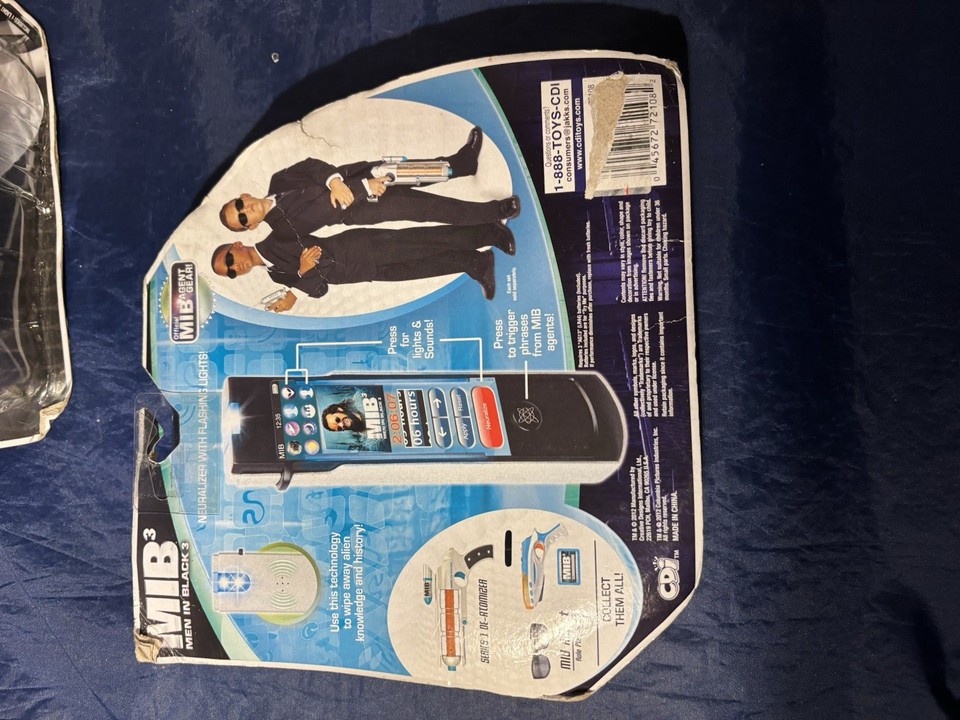 MIB 3 Neuralizer Prop Replica Toy Flashing Lights & Sounds Men In Black ...