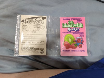 Kool-Aid Packet Island Twists Slammin' Strawberry Kiwi Comic Insert | eBay