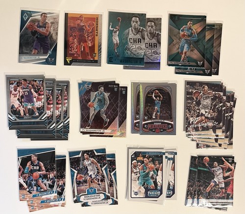 PJ WASHINGTON JR 2019-20 Panini Rookie Lot (39) 7 Teal Dallas MAVS RC ...