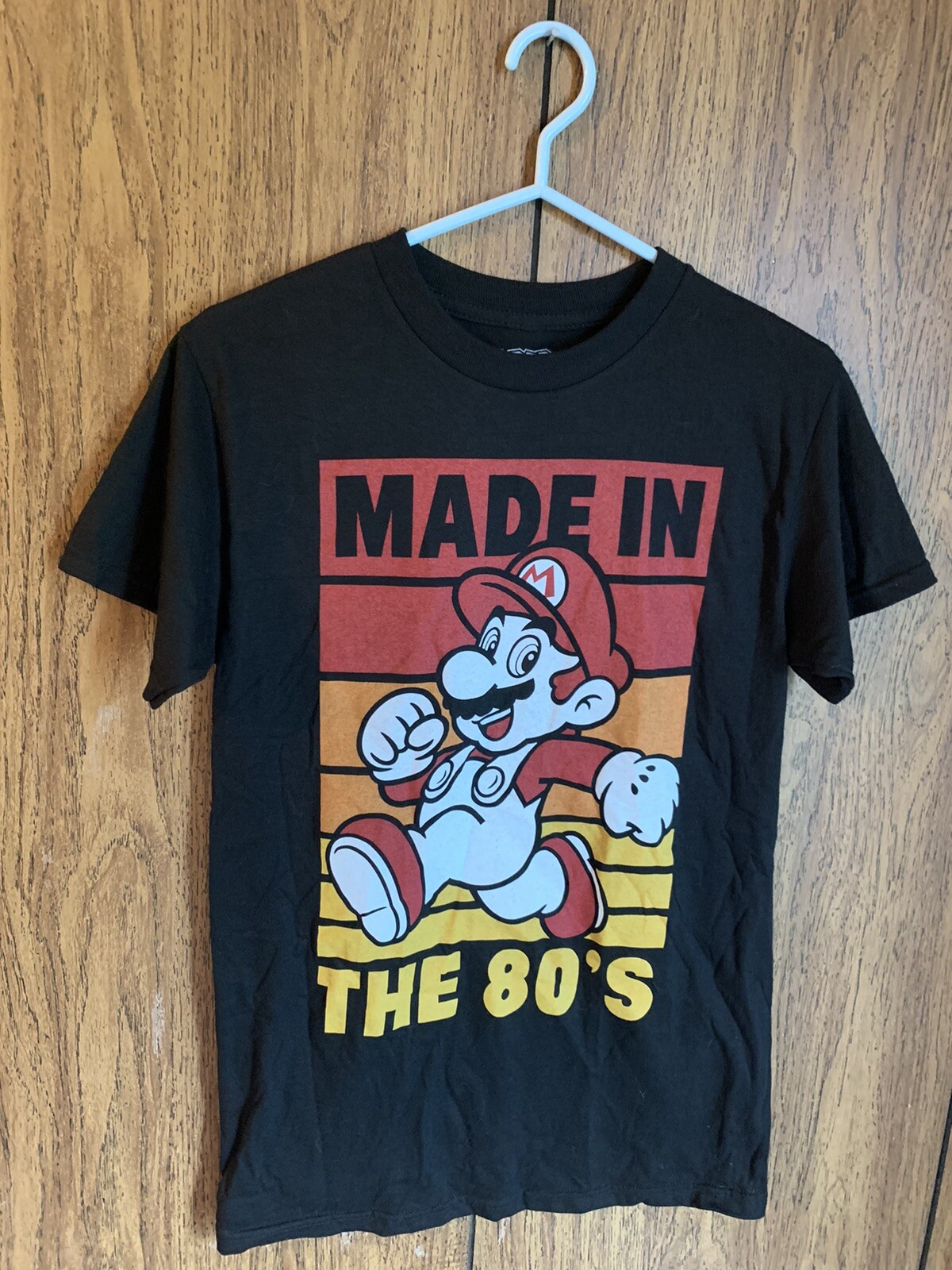 2016 Super Mario ‘Born In The 80’s’ Shirt Size Small … - Gem