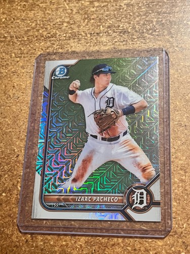 2022 Bowman Chrome Baseball Mojo # BCP-106 Izaac Pacheco | eBay