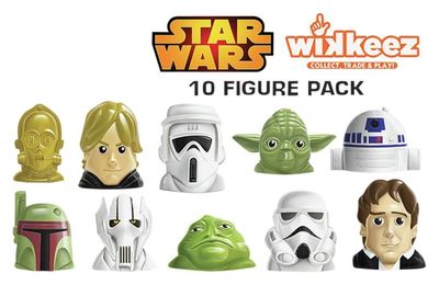 STAR WARS - WIKKEEZ - SERIES 1 - 10 PACK - BOXED NEW | eBay UK