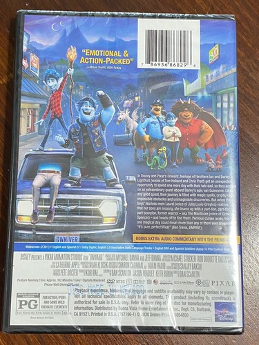 Onward (DVD, 2020) for sale online | eBay