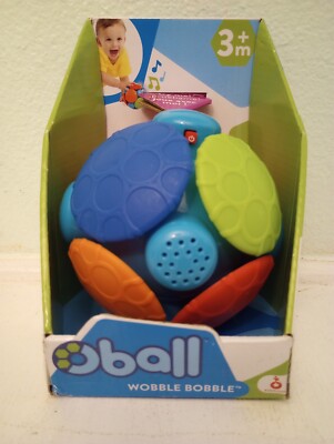 OBALL Wobble Bobble Ball o ball Infant Toy w/ Sound Motion Sensory ...
