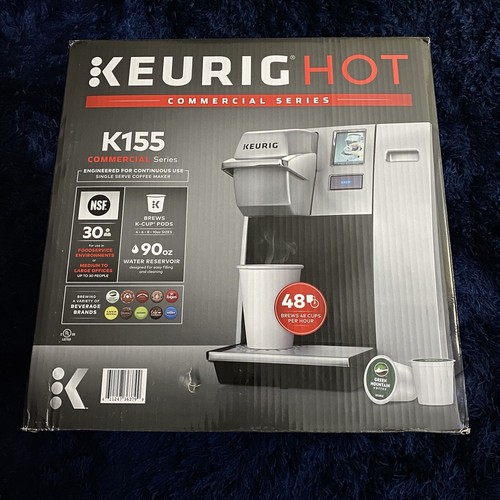 Keurig K155 Office Pro Commercial K-Cup Coffee Maker - Silver ...