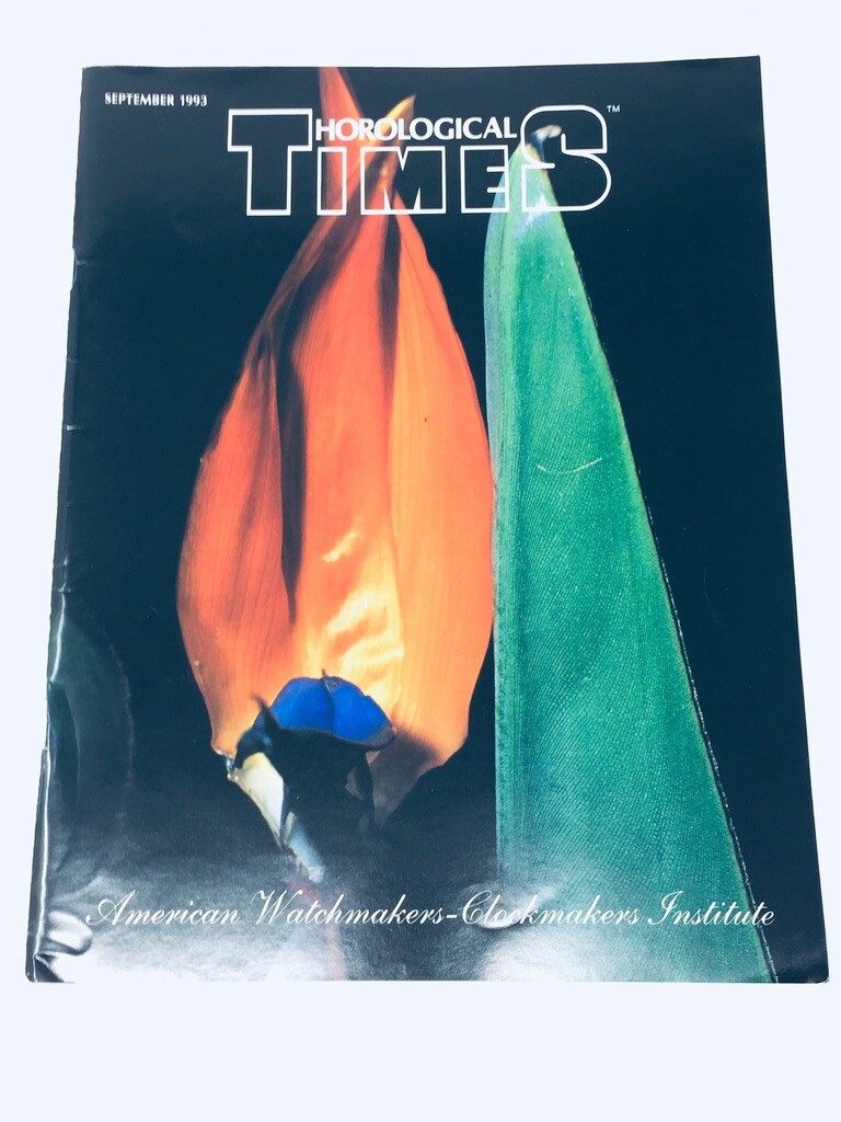AWCI Horological Times Magazine September 1993 | eBay