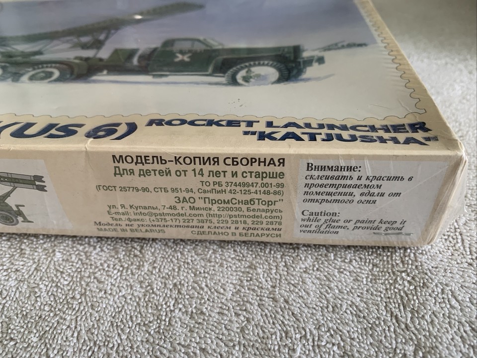 PST Kit 72041 - BM-13N - Rocket Launcher "Katjusa" based on US6 ...