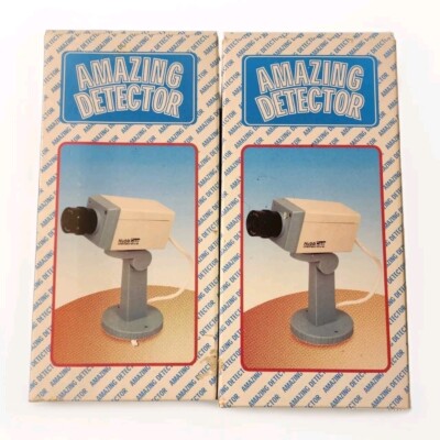 Security Camera Decoy Amazing Detector Motion Sensor Battery Powered ...