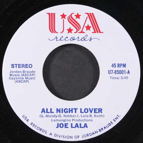 JOE LALA: all night lover USA 7" Single 45 RPM | eBay