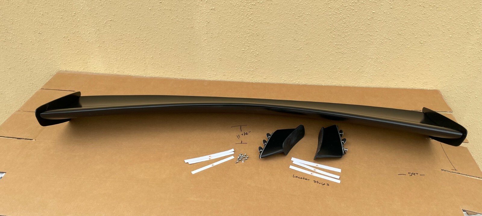 Dodge Viper 2003-10 SRT-10 Roadster FactoryStyle 5pc Rear Wing PAINTED ...