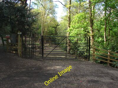 Photo 12x8 St Ann's Hill. Chertsey The gate into the country park from ...