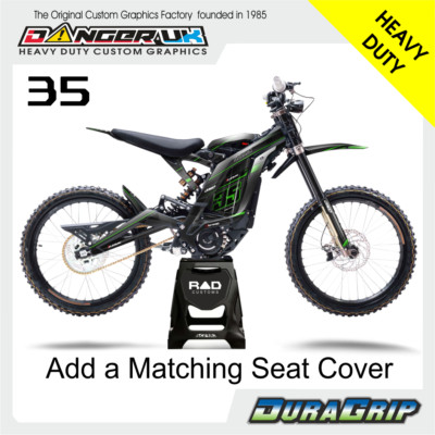 Sur-Ron Graphics, Surron Sticker Kit, Suron Decals, Seat Cover 35 | eBay