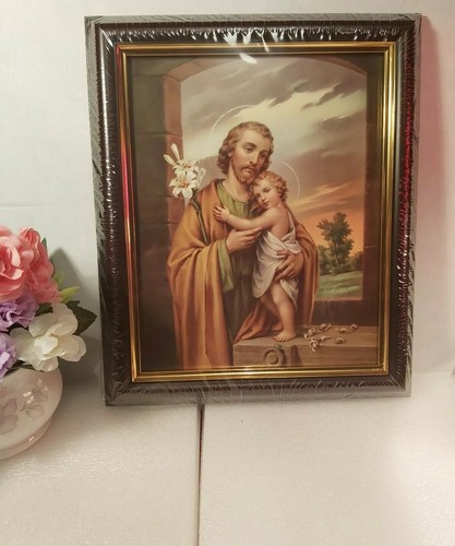 Saint Joseph Picture Frame 10x12" New | eBay UK