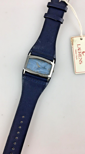 Laurens Women's Watch 35mm Rectangular Shape Quartz Only Time Blue ...