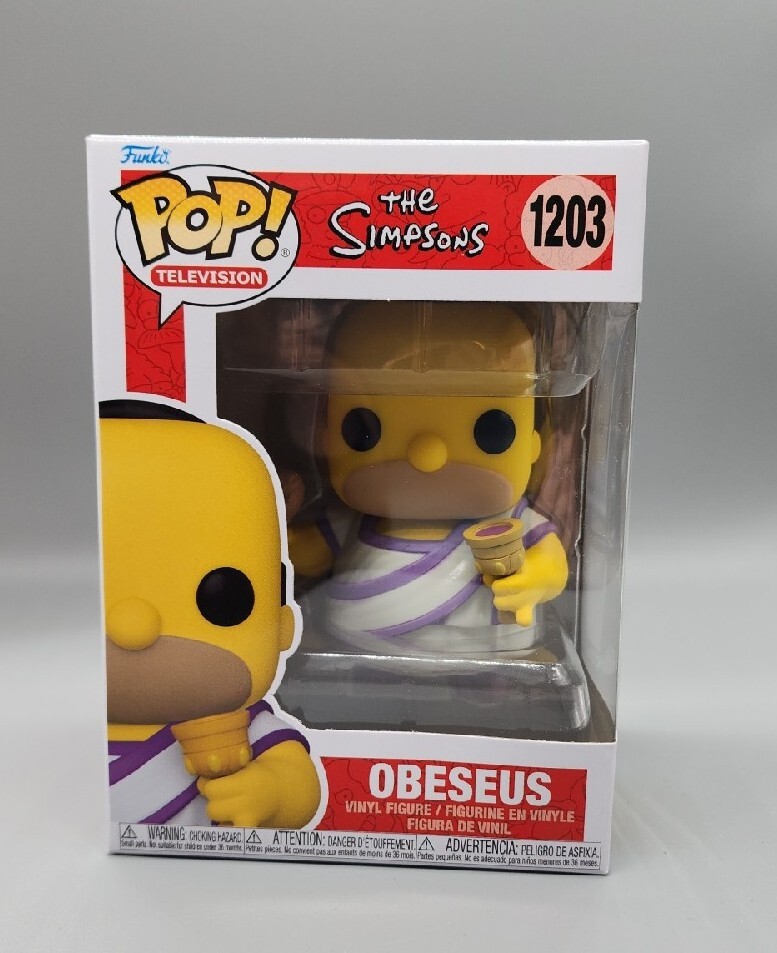 Funko Pop! Animation: Simpsons Obeseus #1203 w/ Protector 889698592994 ...