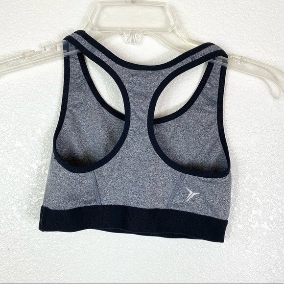 Old Navy Active Go Dry Grey & Black Racerback Sportsbra Size XS | eBay