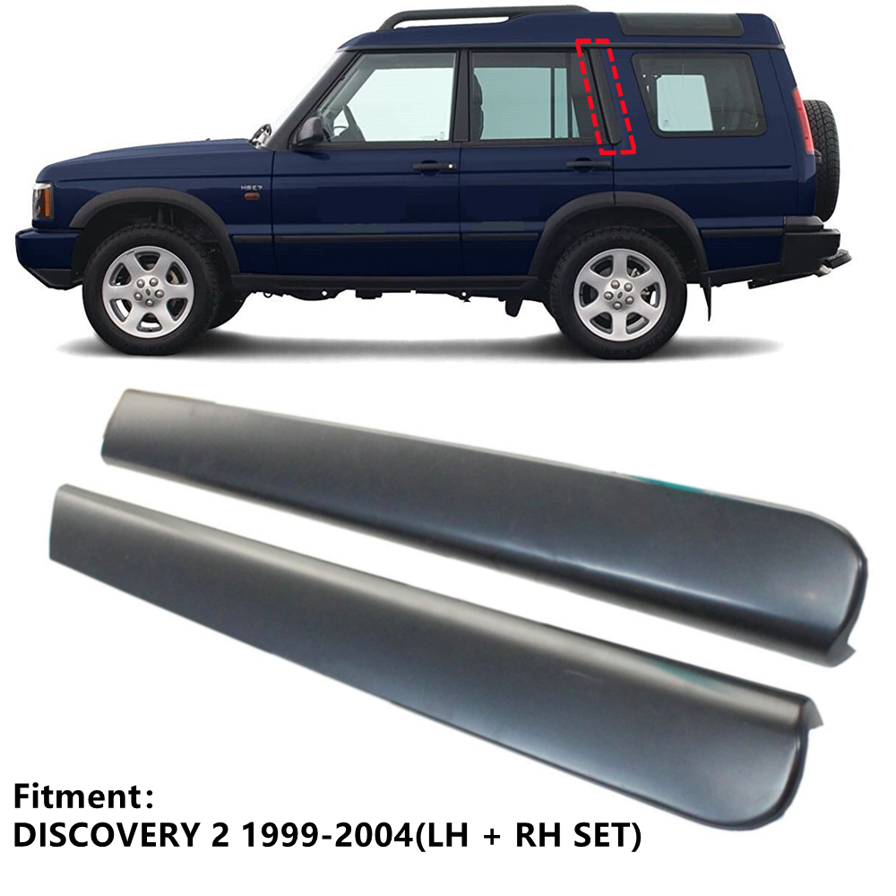 FOR LAND ROVER DISCOVERY II C Pillar POST FINISHER DOOR TRIM MOLDING W ...