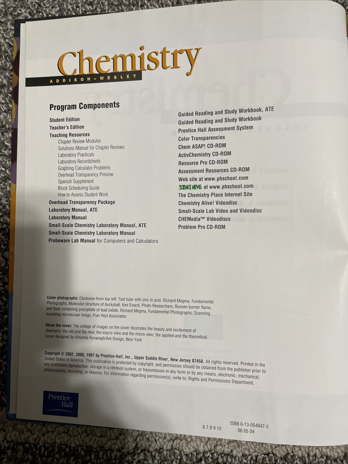 Addison-Wesley Chemistry by Dennis D. Staley, Antony C. Wilbraham ...